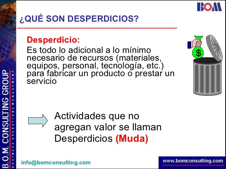 Chucho y poli: Tipos de desperdicios