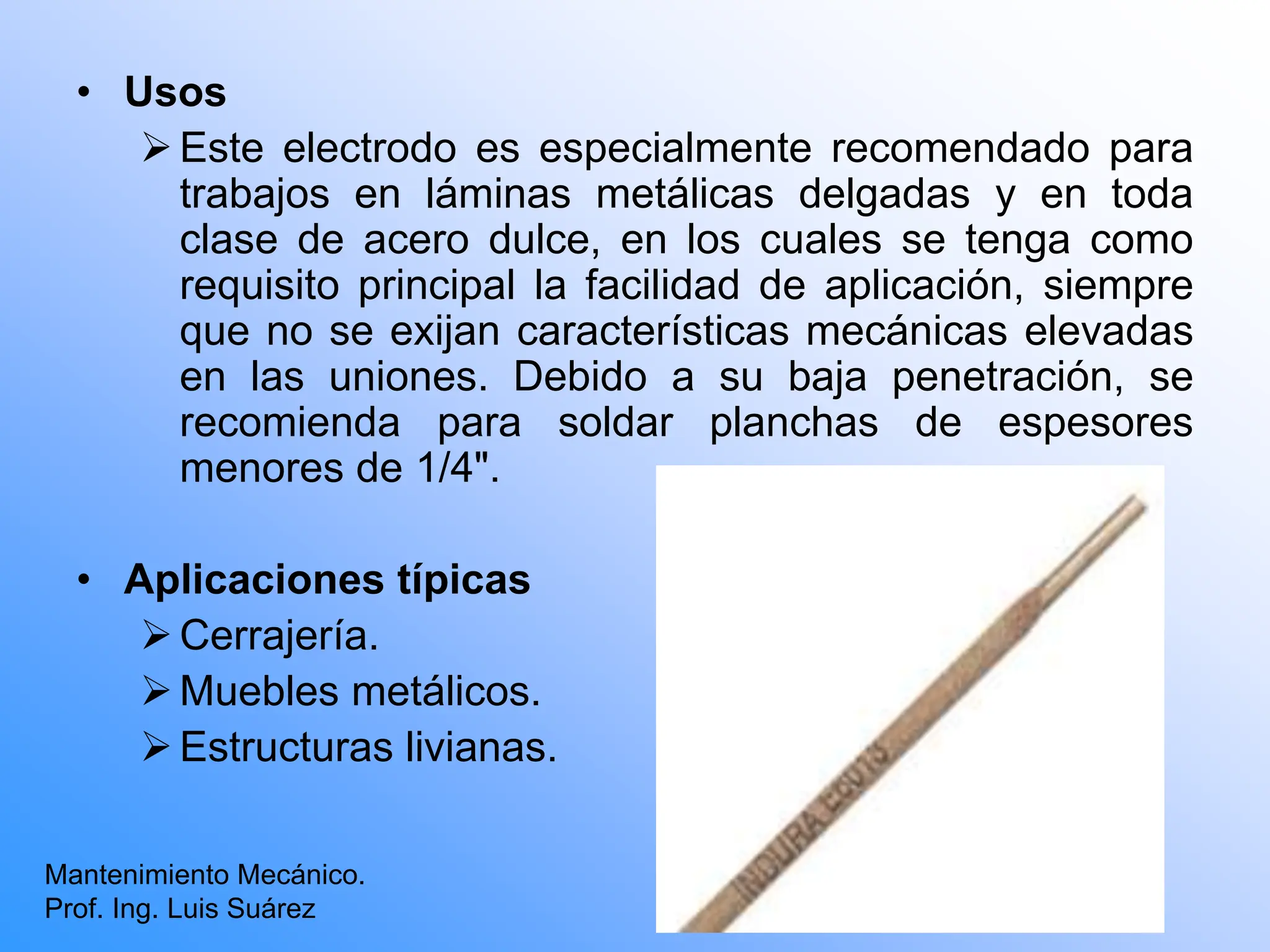 tipos-de-electrodos.ppt soldadura electrodo | PPT