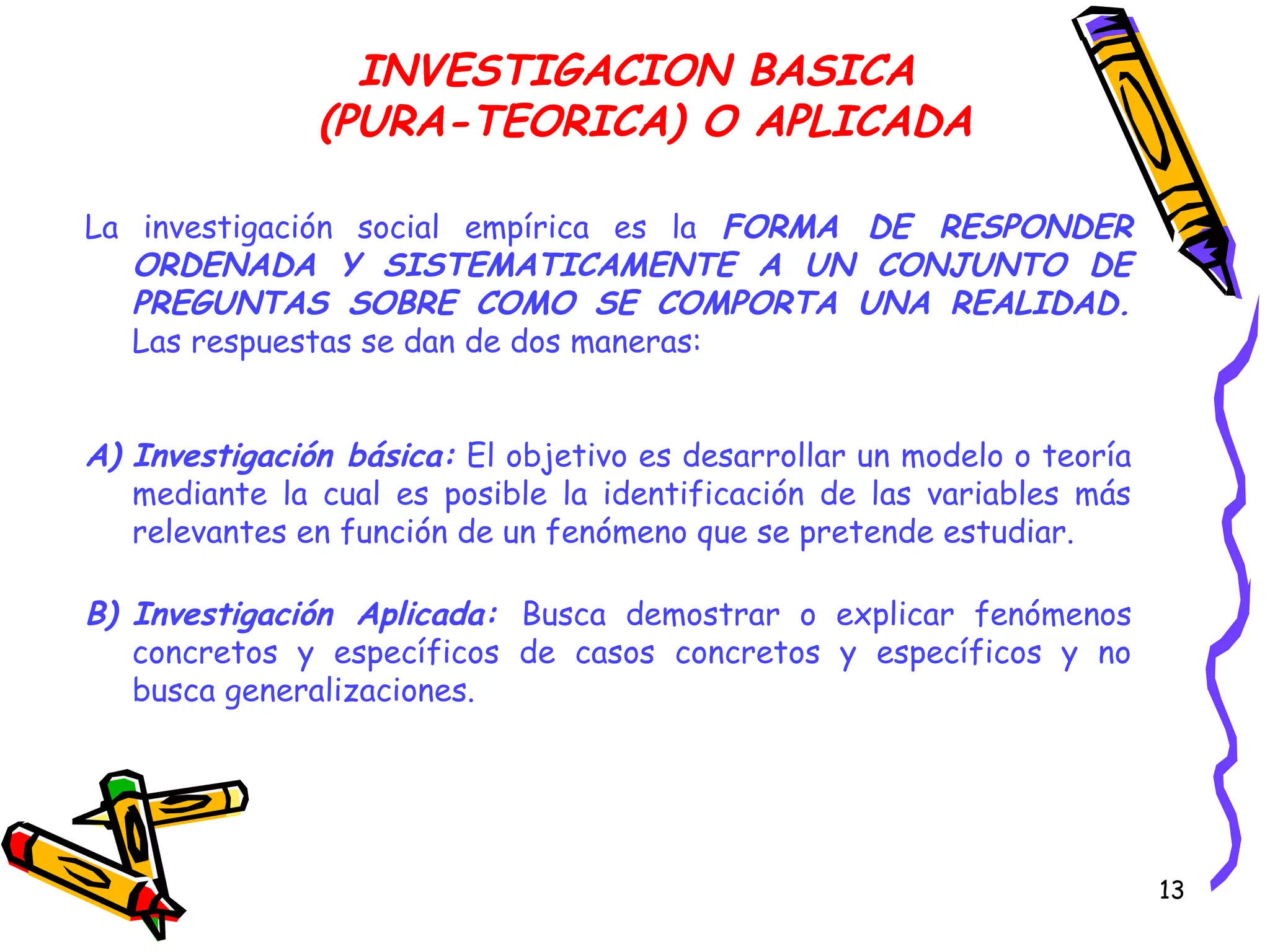 Tipos de-investigacion-cientifica1 | PPT