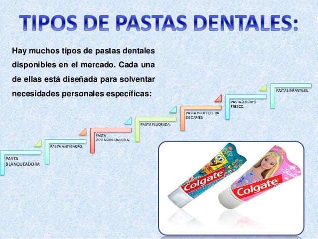 Tipos de-pastas-dentales