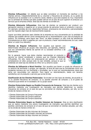 Tipos Cliente | PDF