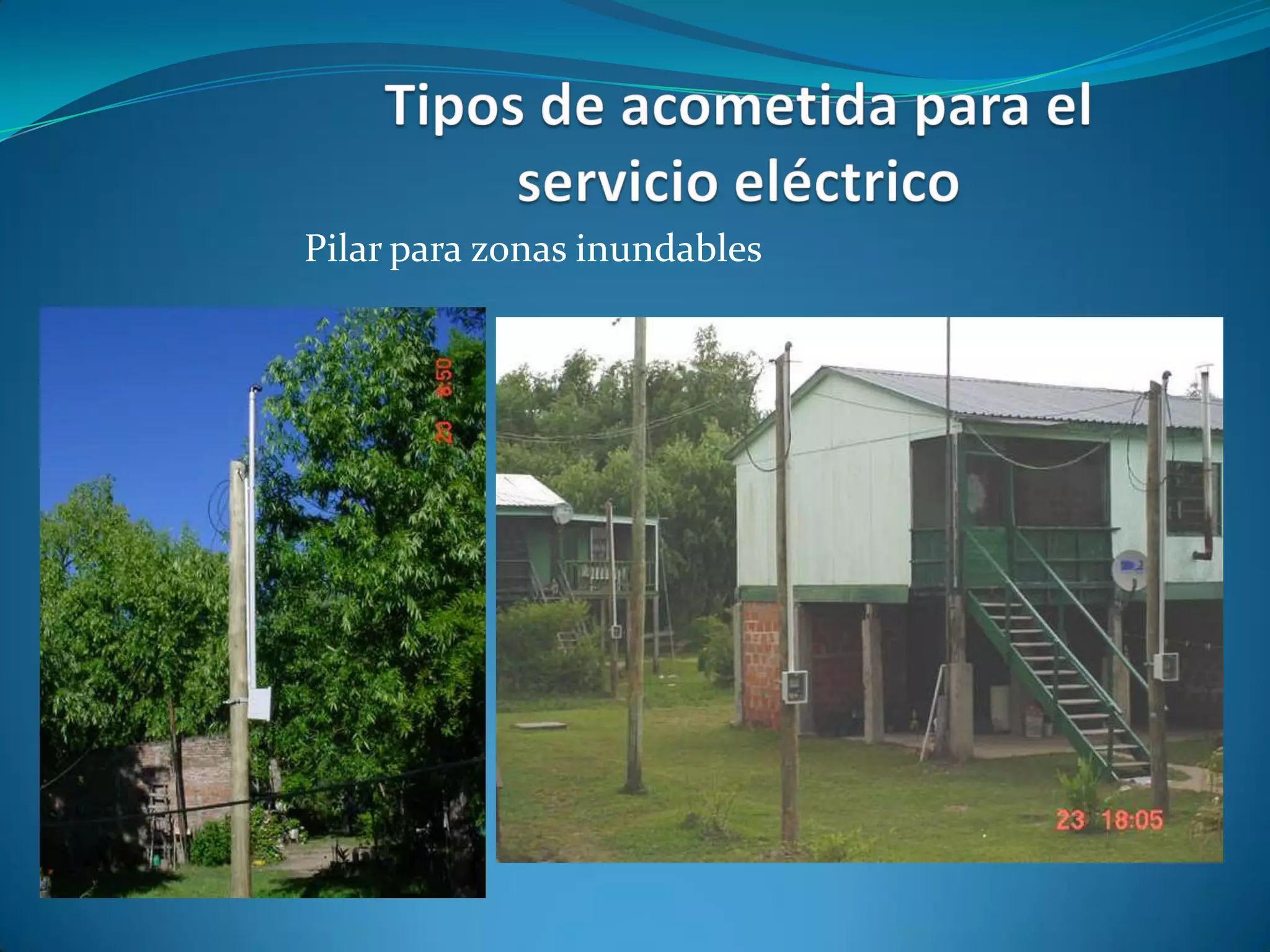 Tipos de acometida para el servicio eléctrico | PPT