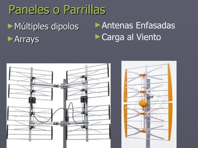 Tipos de antenas | PPT