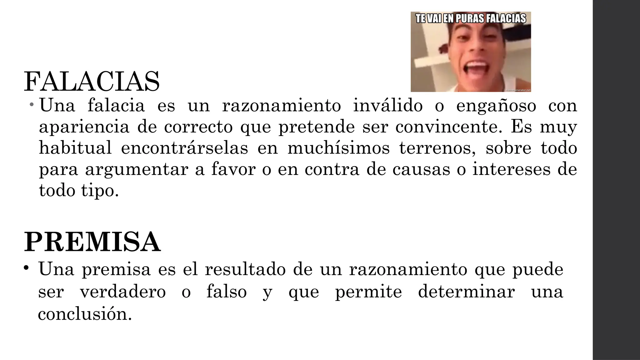 Tipos de argumentos para un debate escolar | PPTX | Educational ...