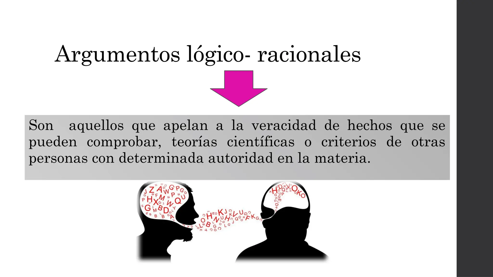 Tipos de argumentos para un debate escolar | PPTX | Educational ...