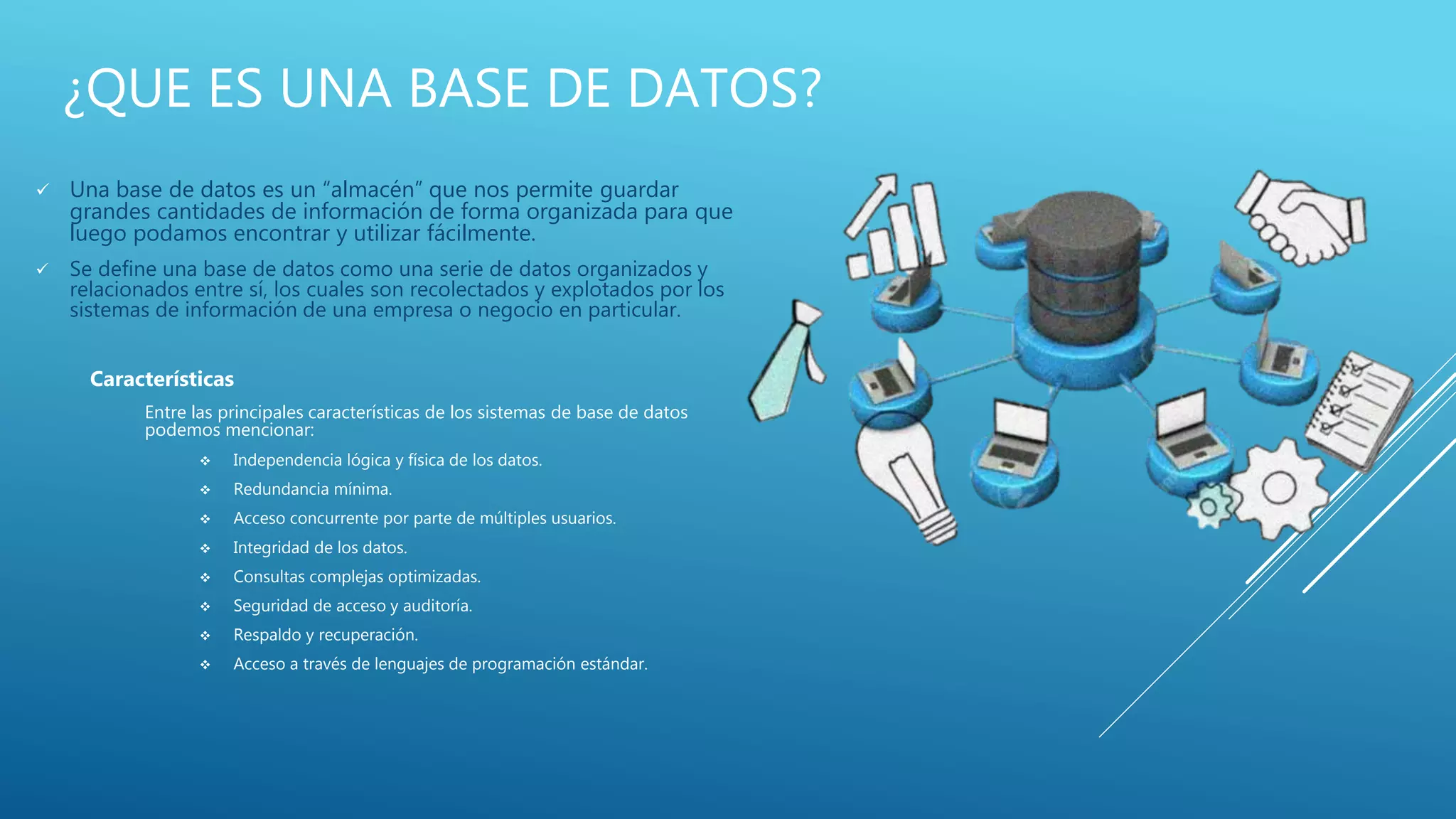Tipos de bases de datos | PPTX
