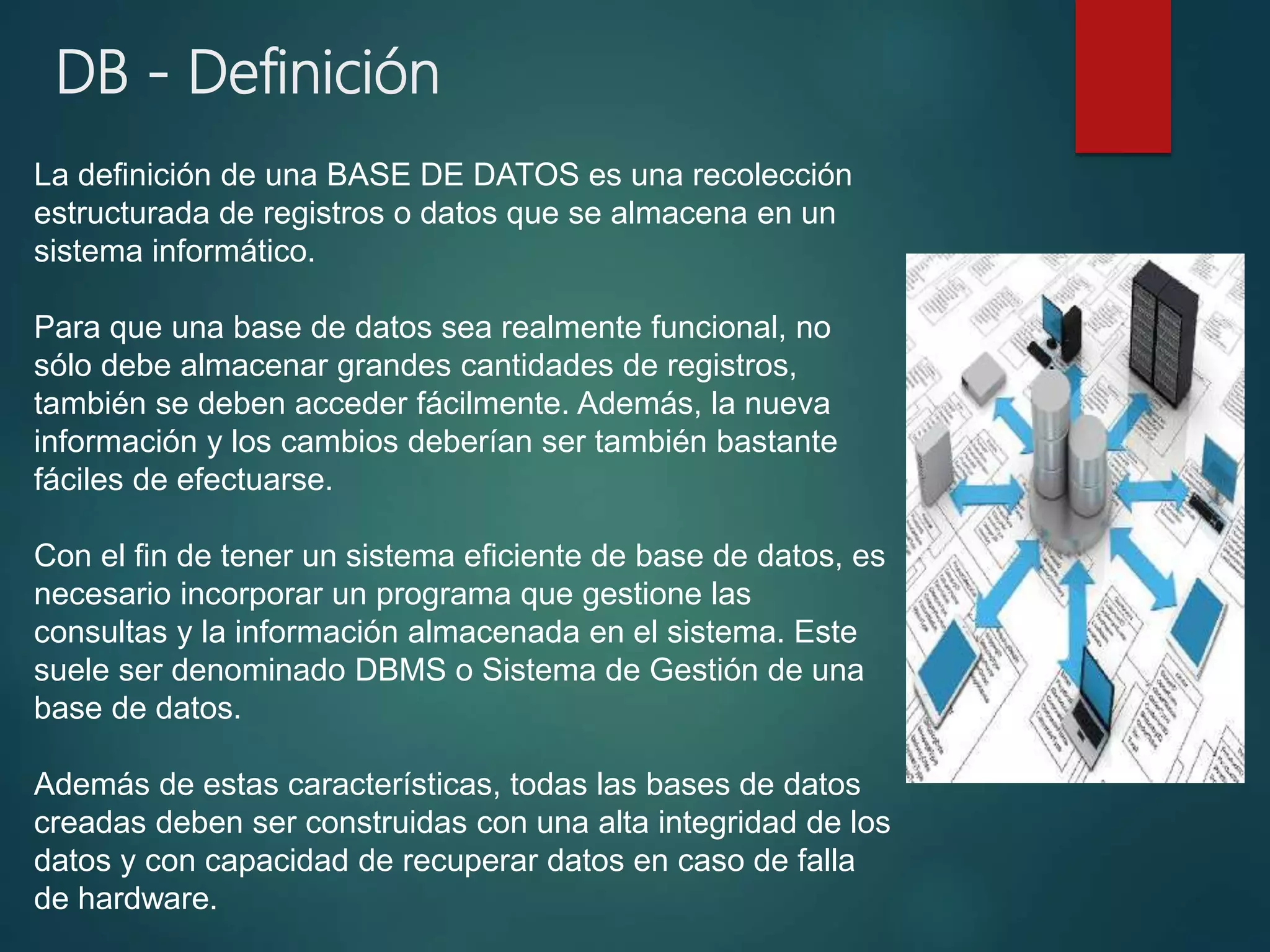 Tipos de Bases de Datos | PPT