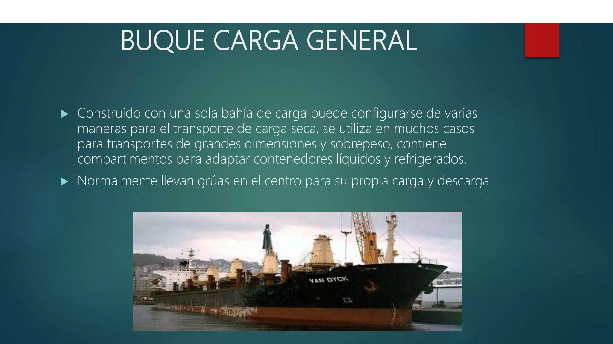 Tipos de buque | PPTX