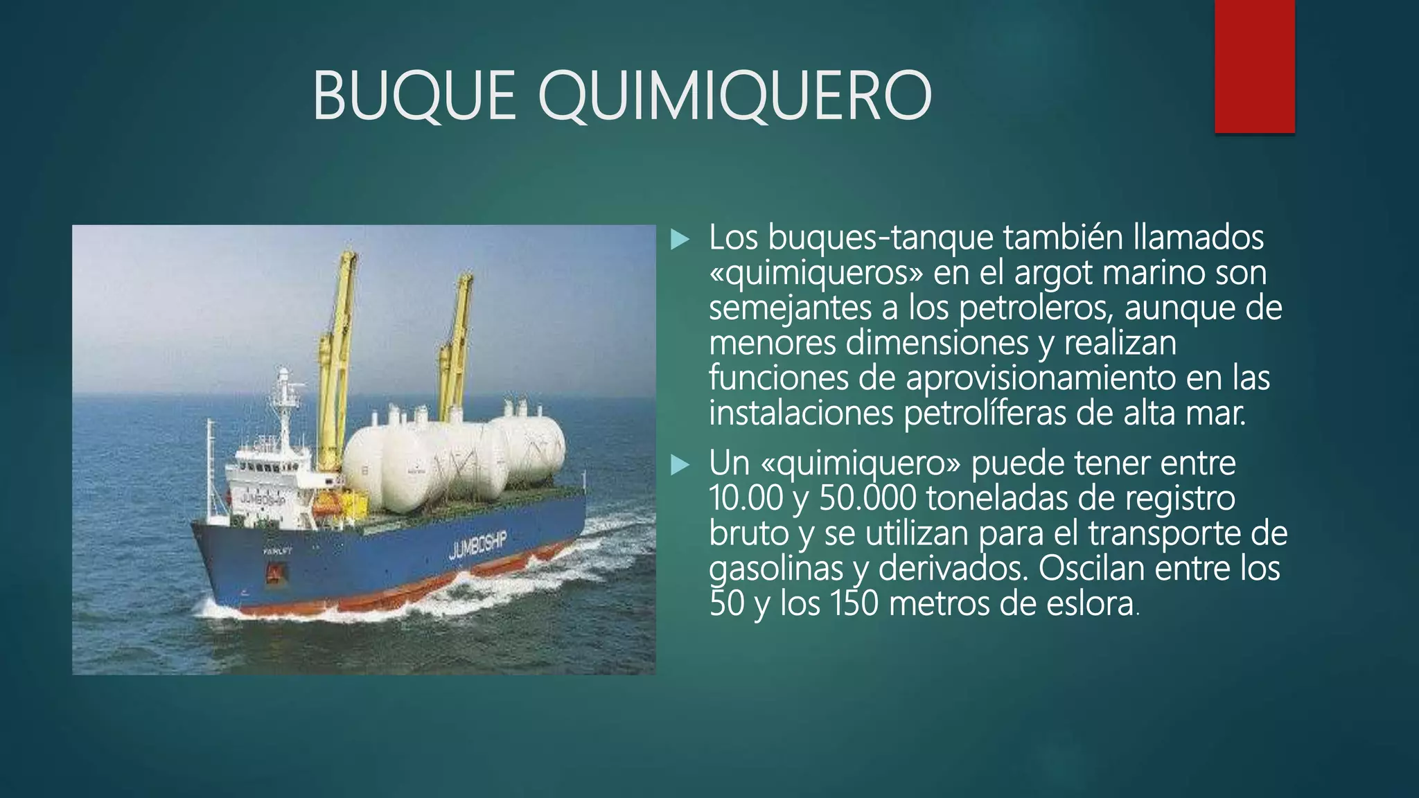 Tipos de buque | PPTX