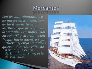 Tipos de buques y su clasificacion | PPTX