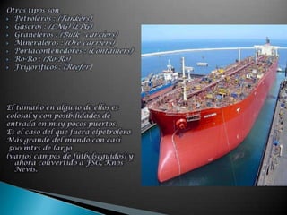 Tipos de buques y su clasificacion | PPTX