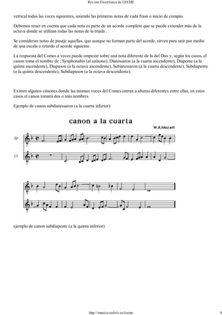 Tipos de canon | PDF