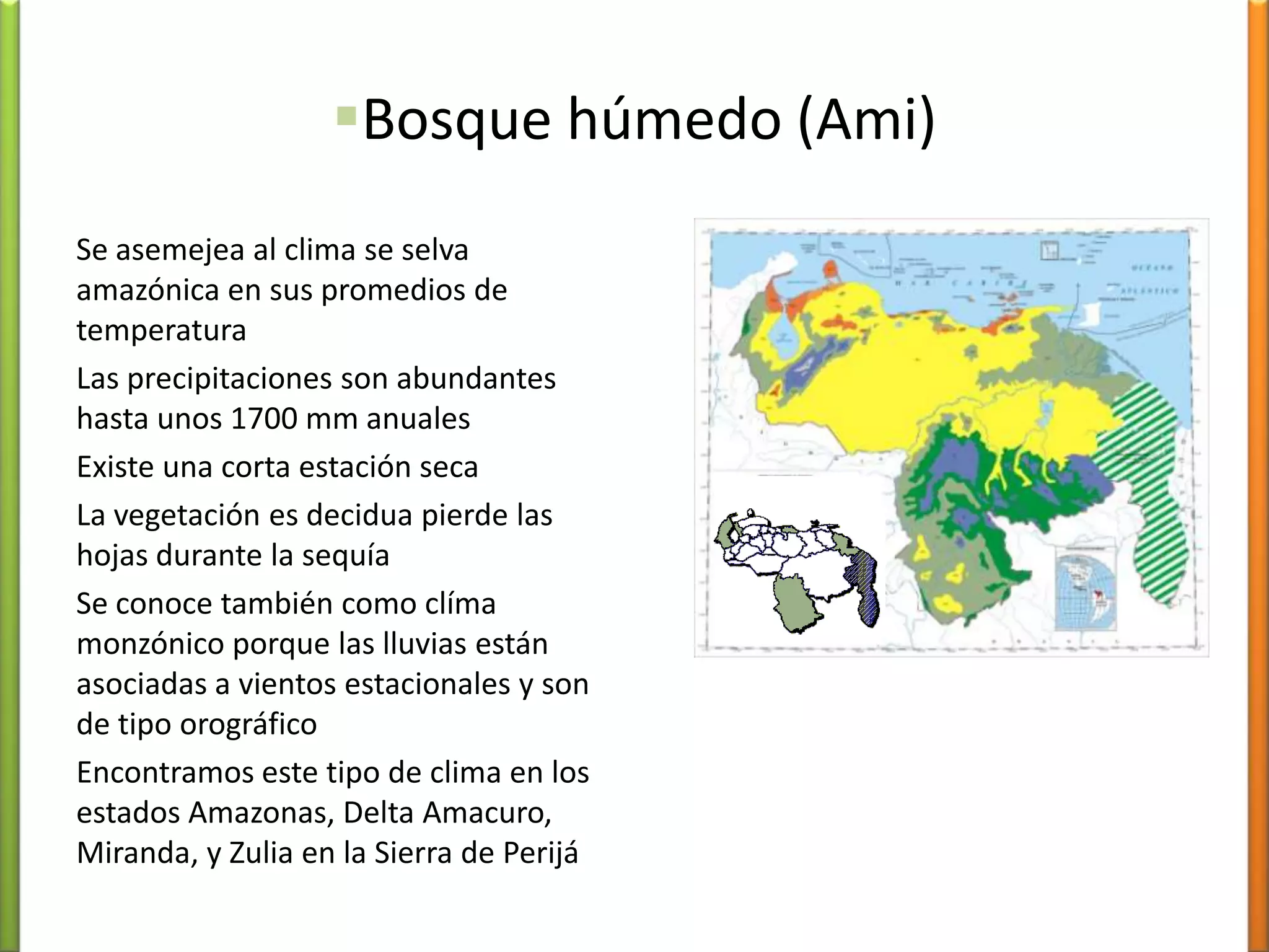 Tipos de clima en Venezuela según Köppen | PPTX