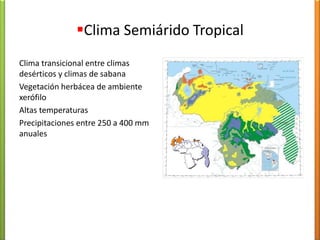 Tipos de clima en Venezuela según Köppen | PPTX