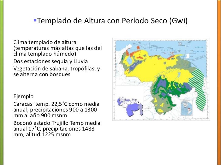 Clima De Venezuela CLIMA VENEZUELA: Condiciones Atmosféricas Y