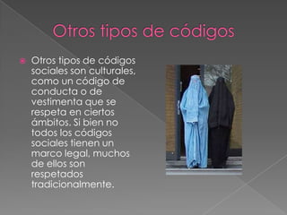 Tipos de códigos | PPTX
