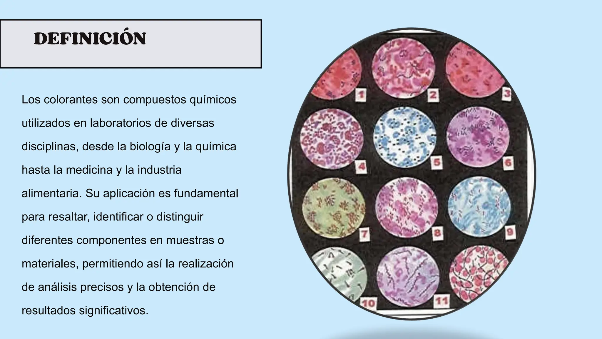 tipos de colorantes / para laboratorio clínico | PPTX