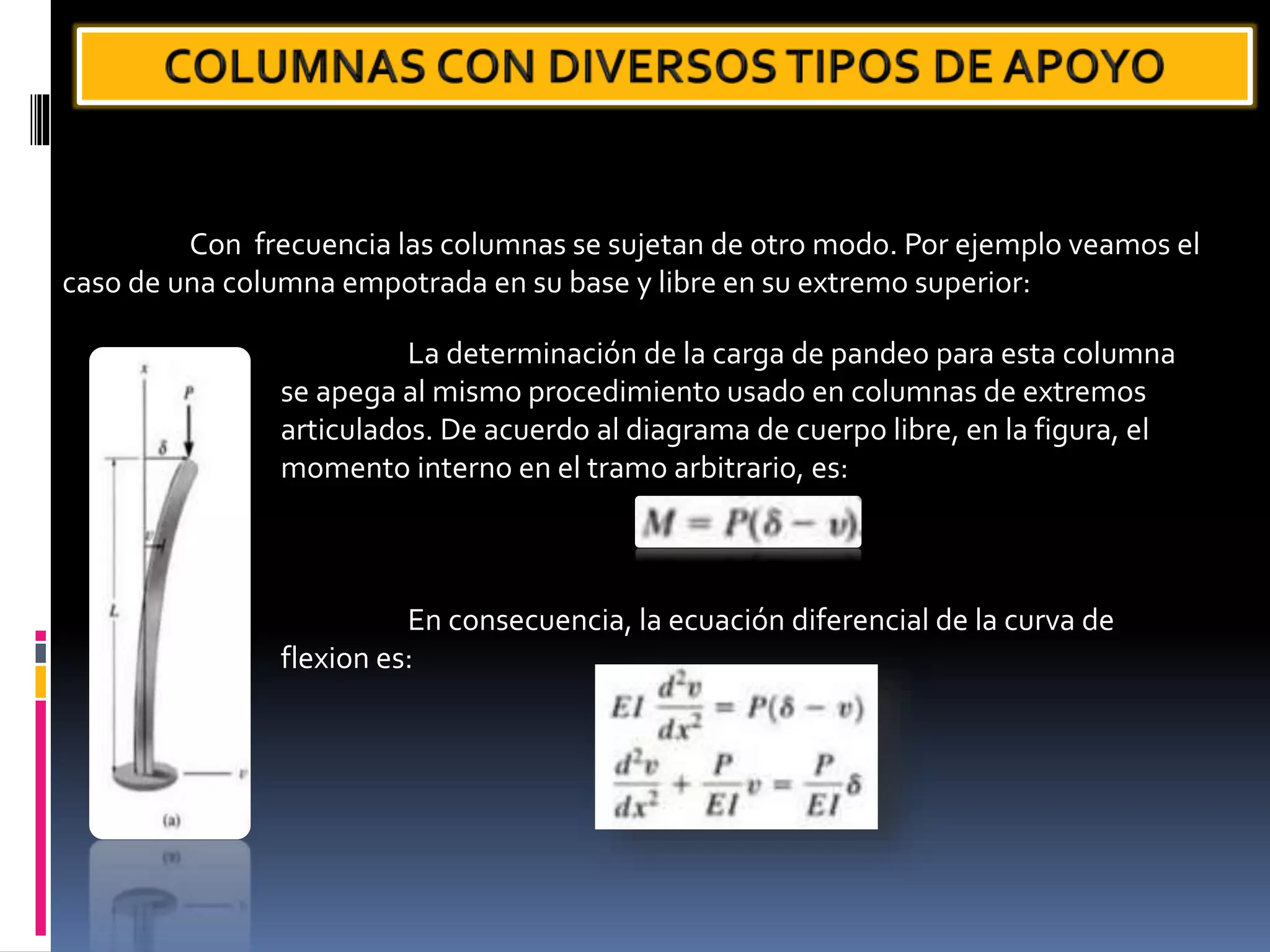 Tipos de columnas | PPSX