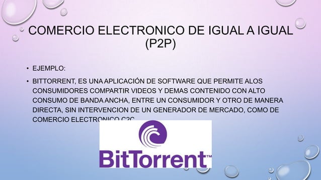 Tipos de comercio electronico | PPT | Descarga Gratuita