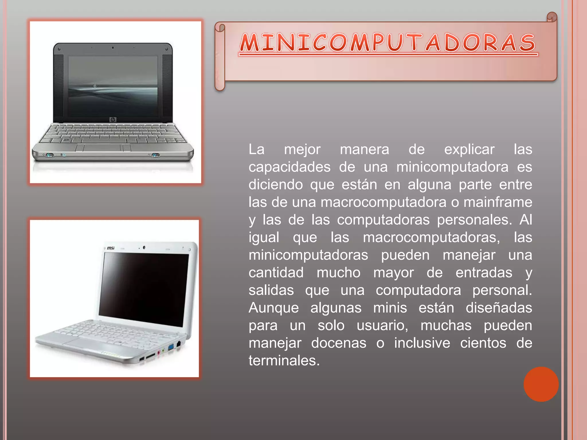 Tipos de computadoras | PPTX