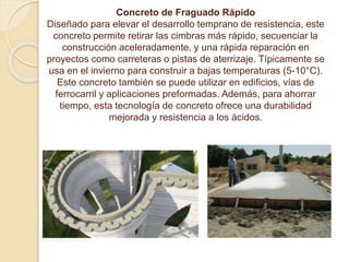 Tipos de concreto | PPTX