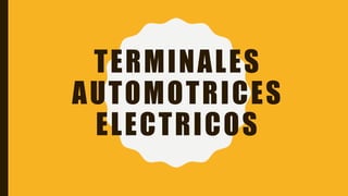 TIPOS DE CONECTORES DE AUTOMOVILES SENA INDUSTRIAL | PPTX