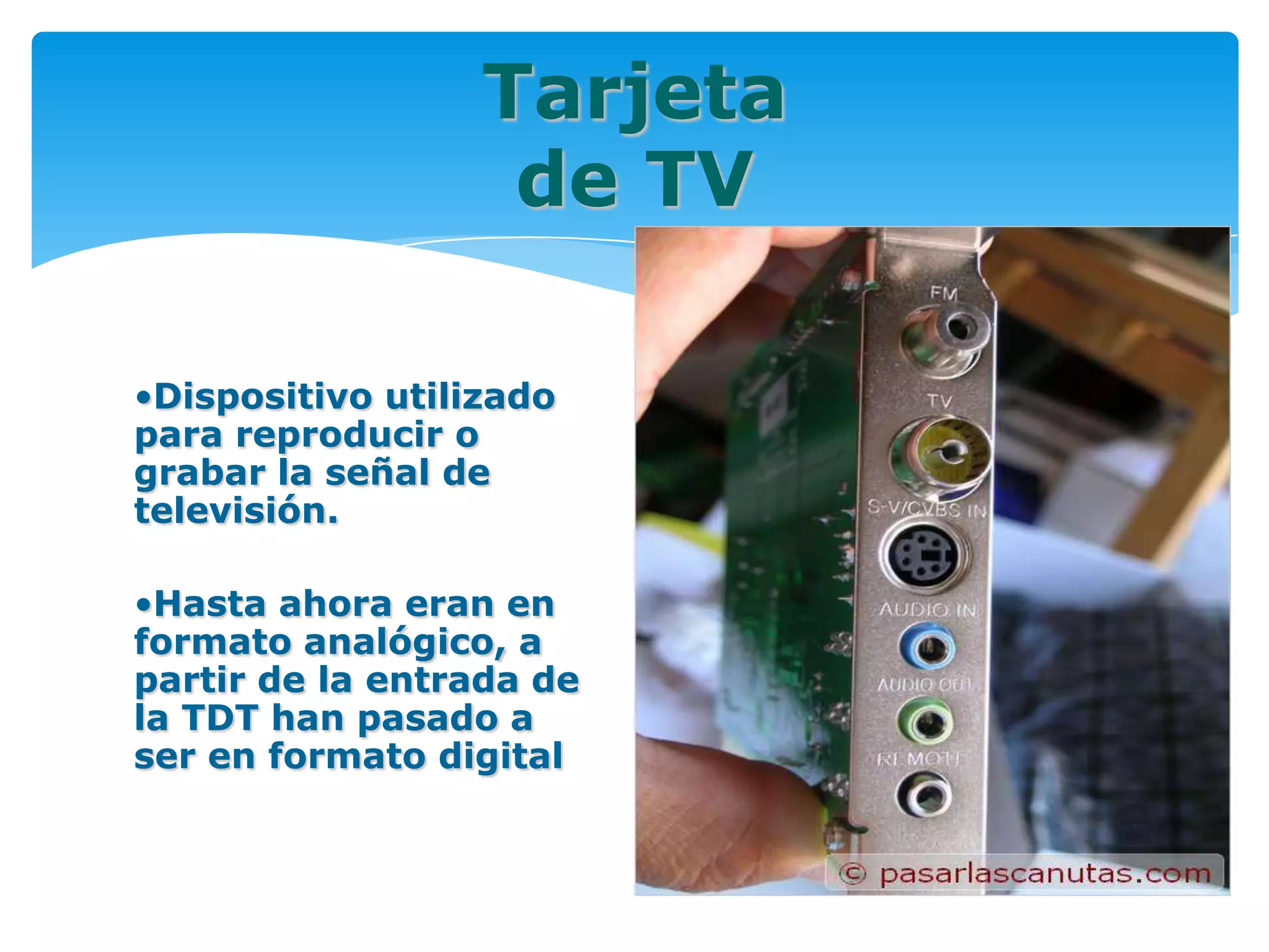 Tipos de conectores de pc | PPTX