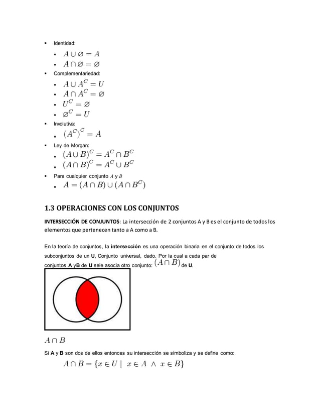 Tipos de conjuntos | PDF