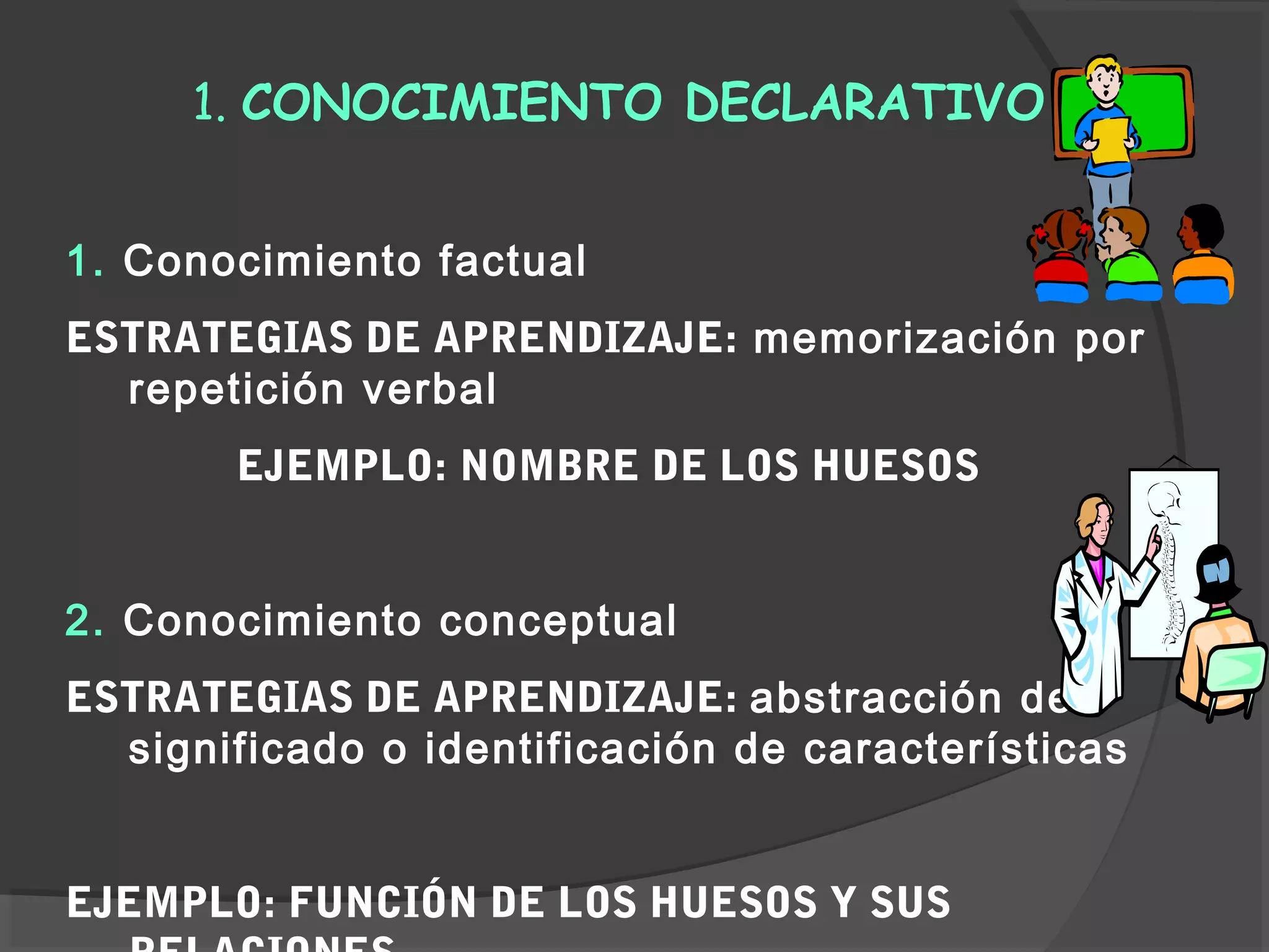 Tipos de conocimiento | PPT