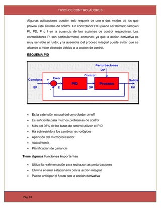 Tipos de controladores | PDF