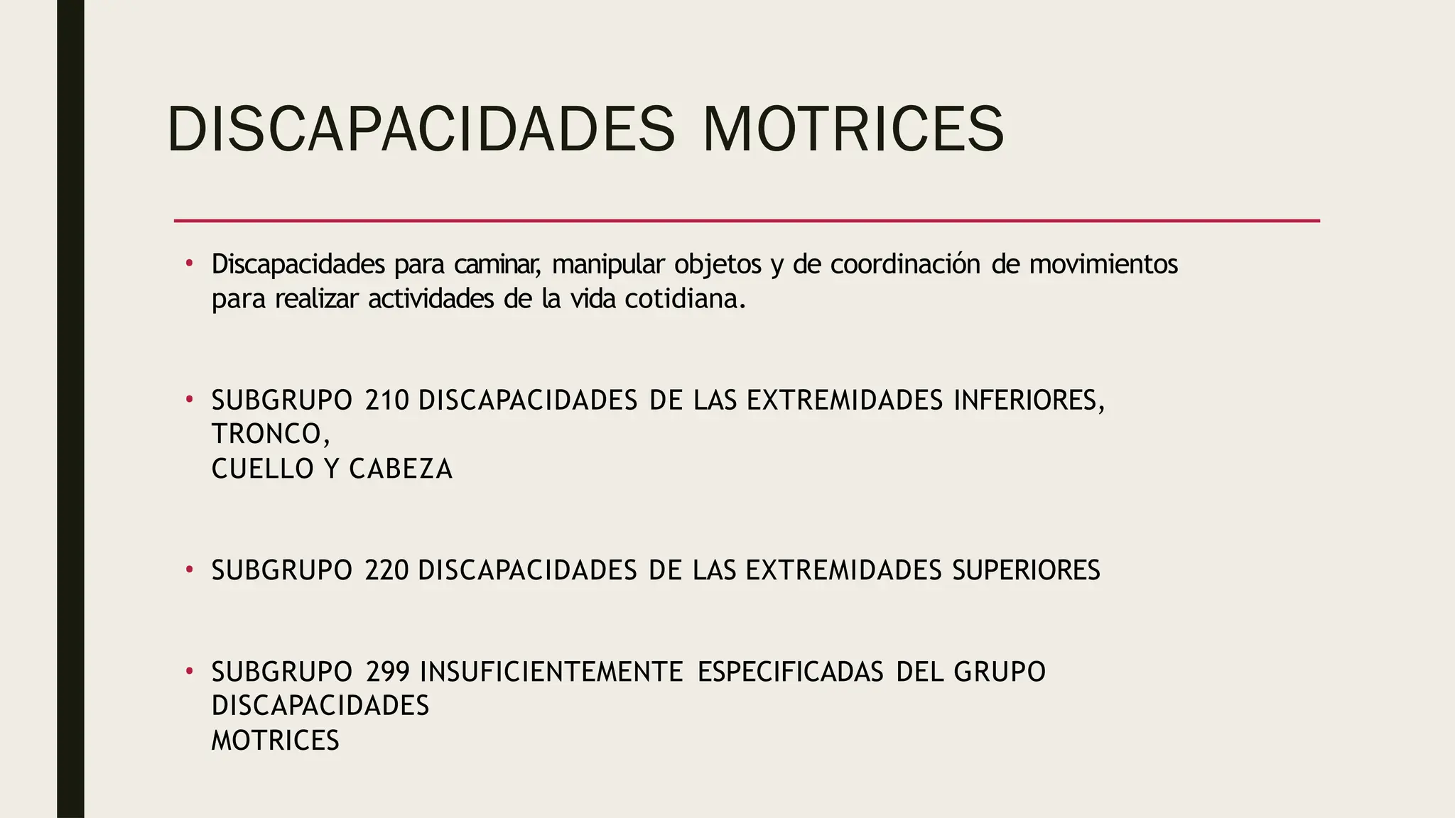 Descripción de cada Tipos de discapacidad.pptx Descripción de cada Tipos de discapacidad.pptx