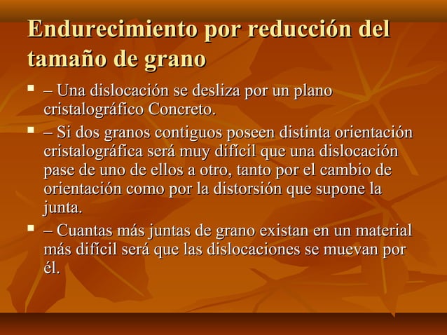 TIPOS DE ENDURECIMIENTOS | PPT