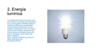 Tipos de energía | PPTX