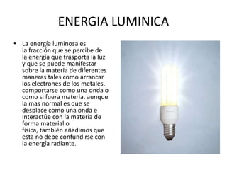 Tipos de energia | PPTX