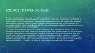 Tipos de equipo de trabajo | PPTX