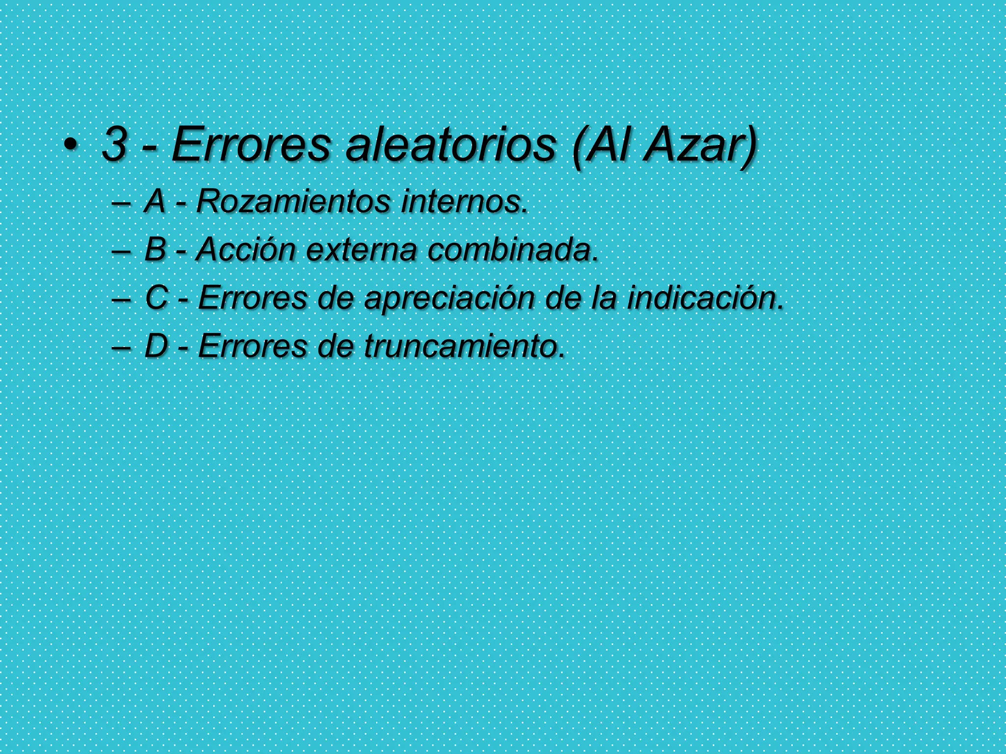 Tipos de Errores en las Mediciones | PDF