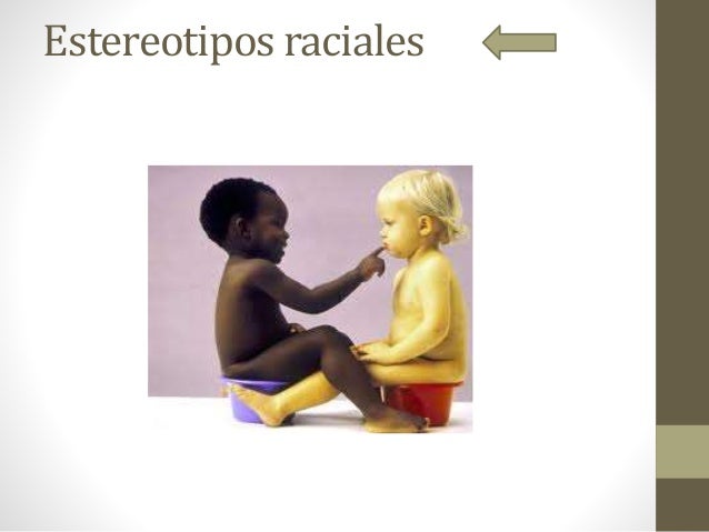 Tipos de estereotipos.
