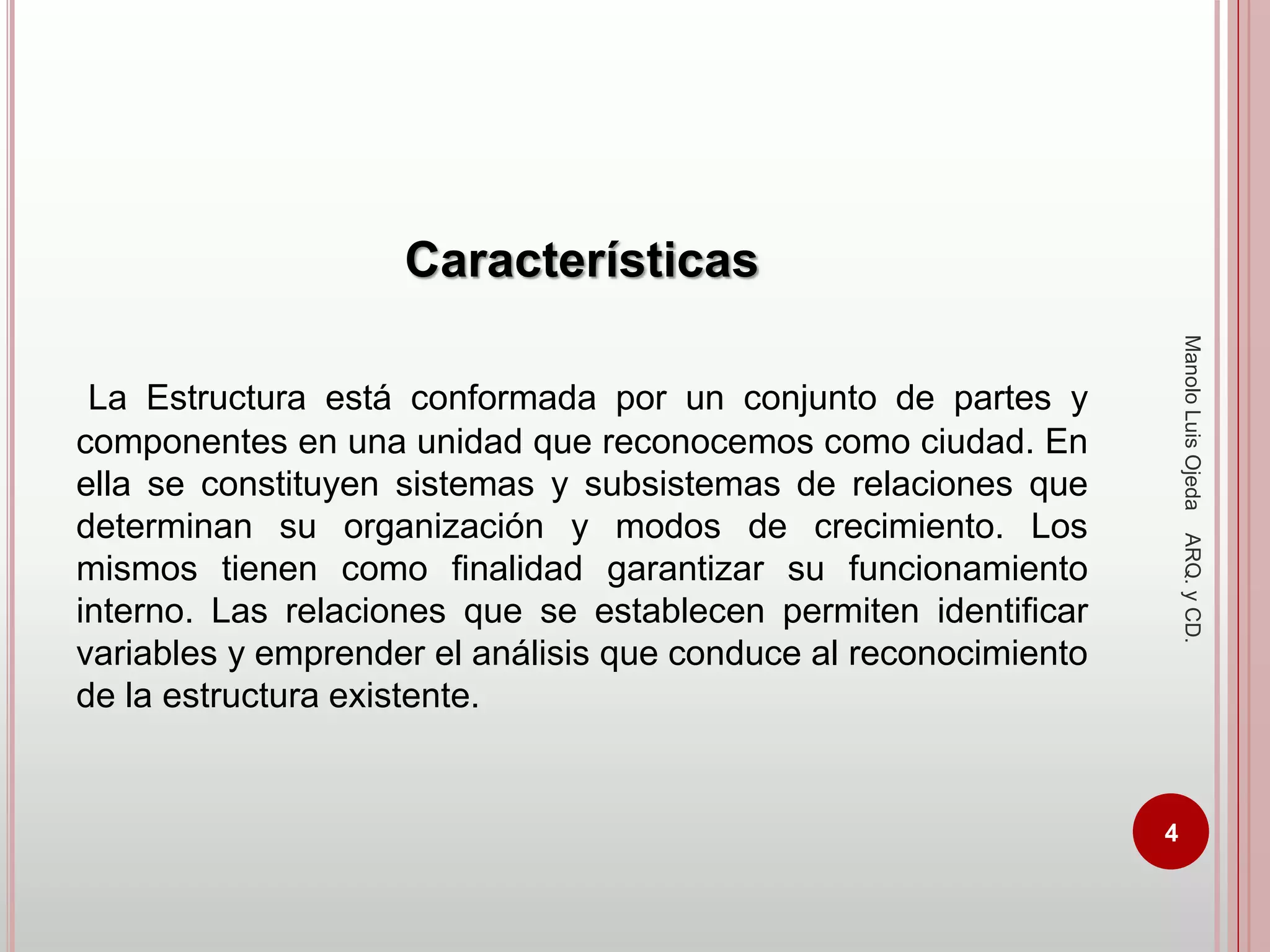 Tipos de estructuras urbanas | PPTX