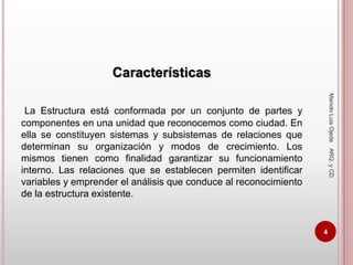 Tipos de estructuras urbanas | PPTX