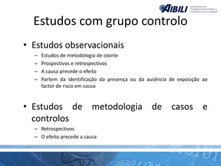 Tipos de estudos cientificos e niveis de evidencia | PDF