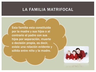 Tipos de familia | PPTX