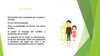 Tipos de familia presentacion | PPTX