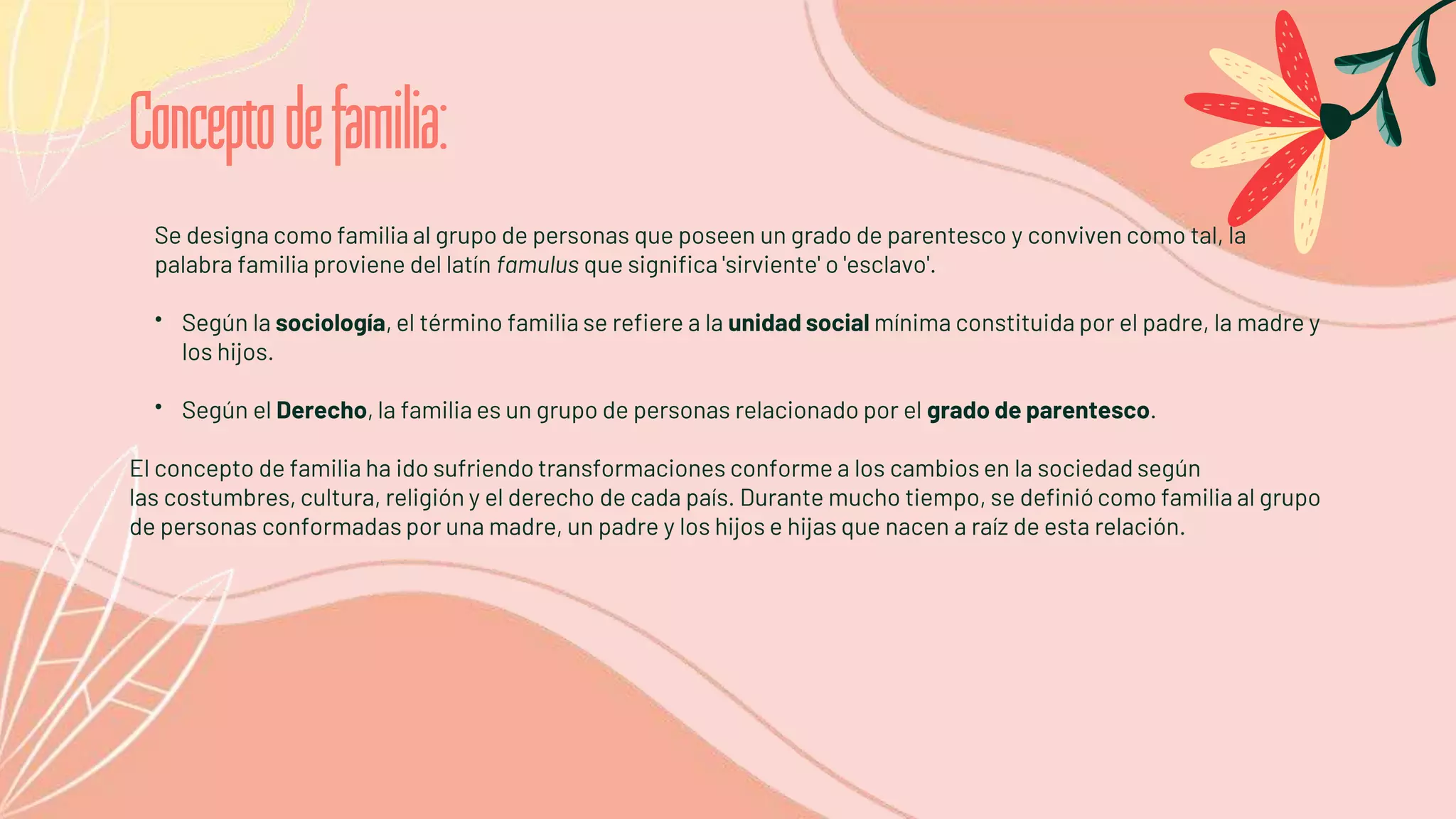 Tipos de familias | PPT