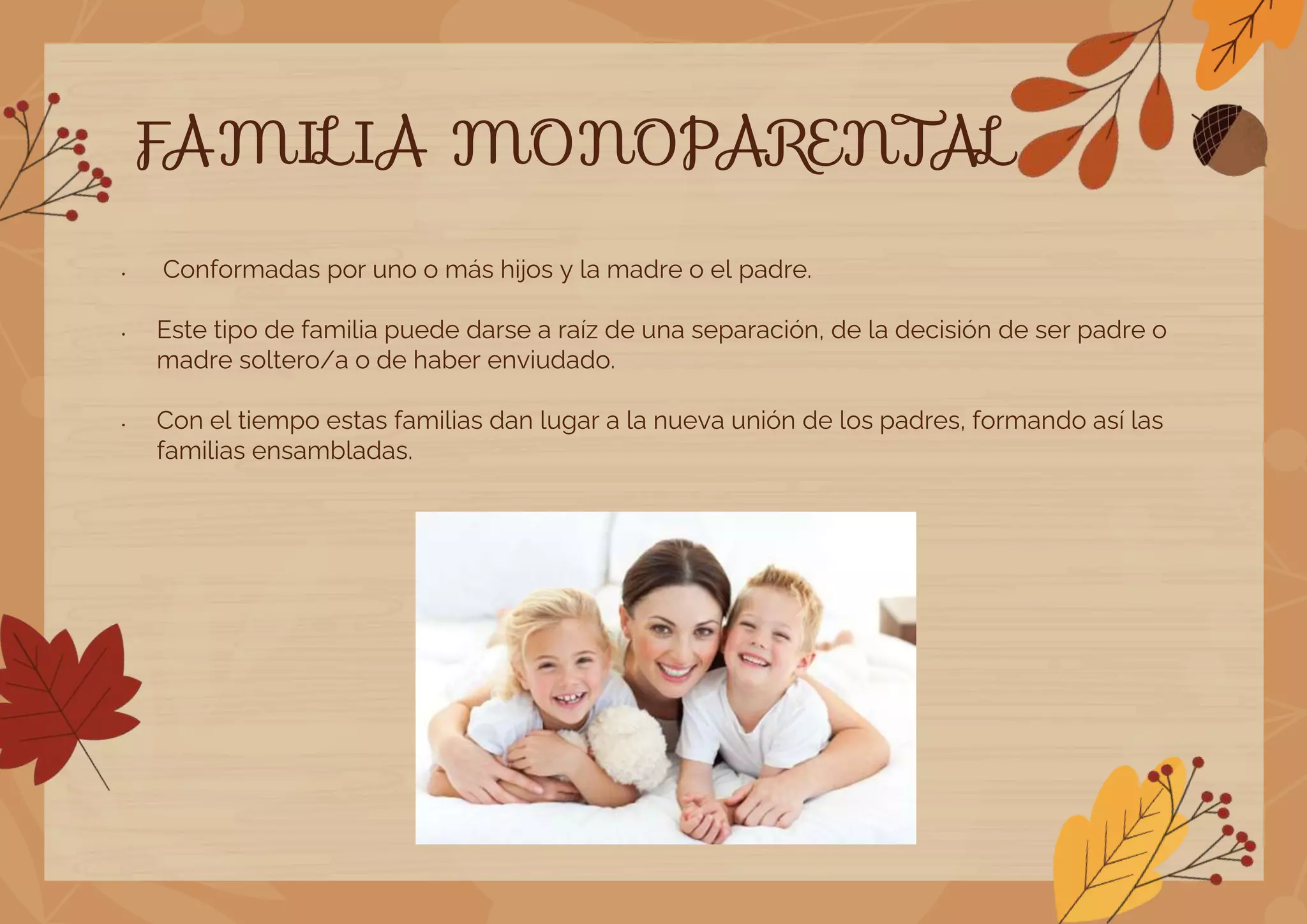 Tipos de familias | PPT
