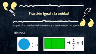Tipos de fracciones | PPTX