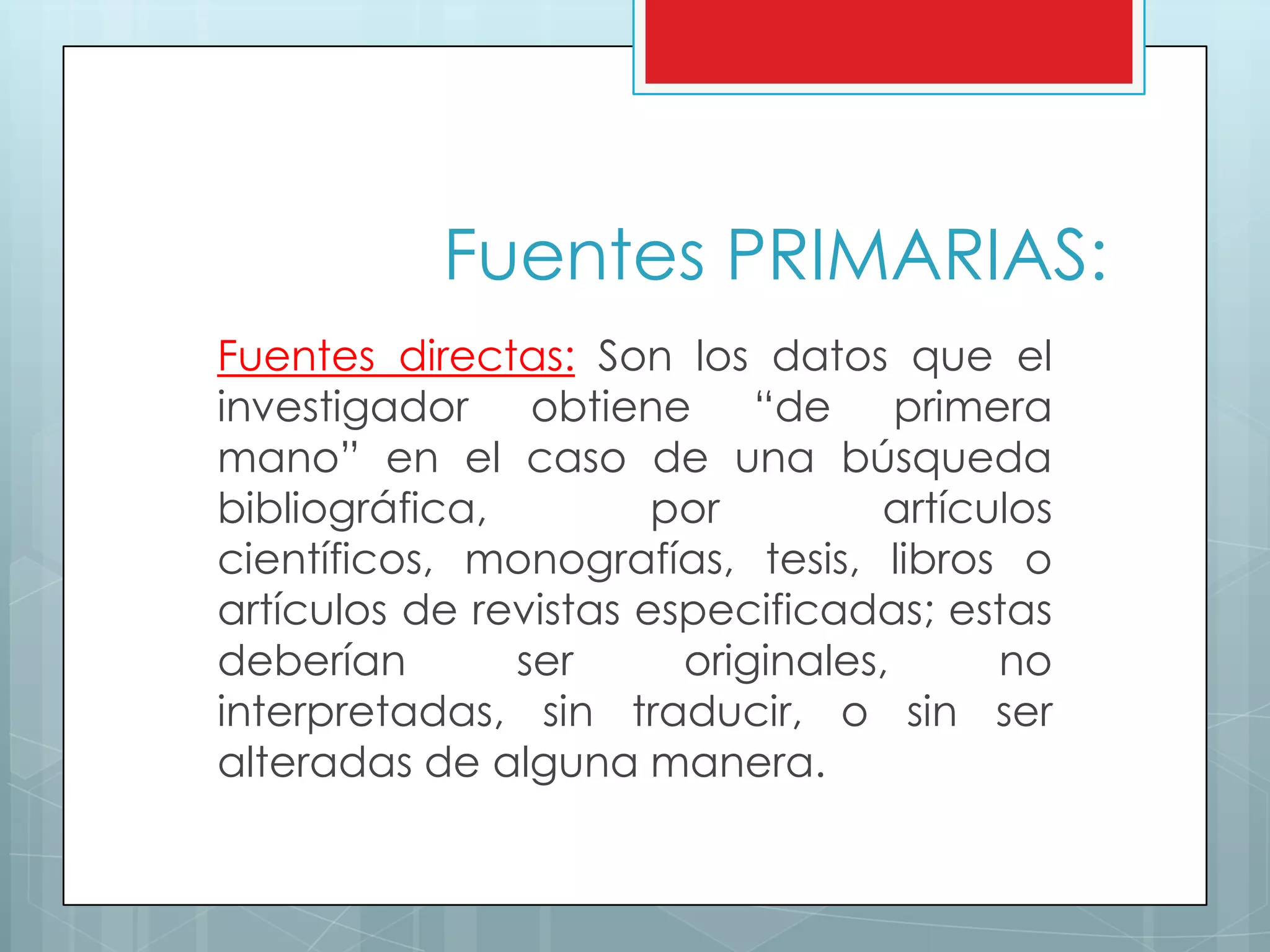 Tipos de fuentes | PPT