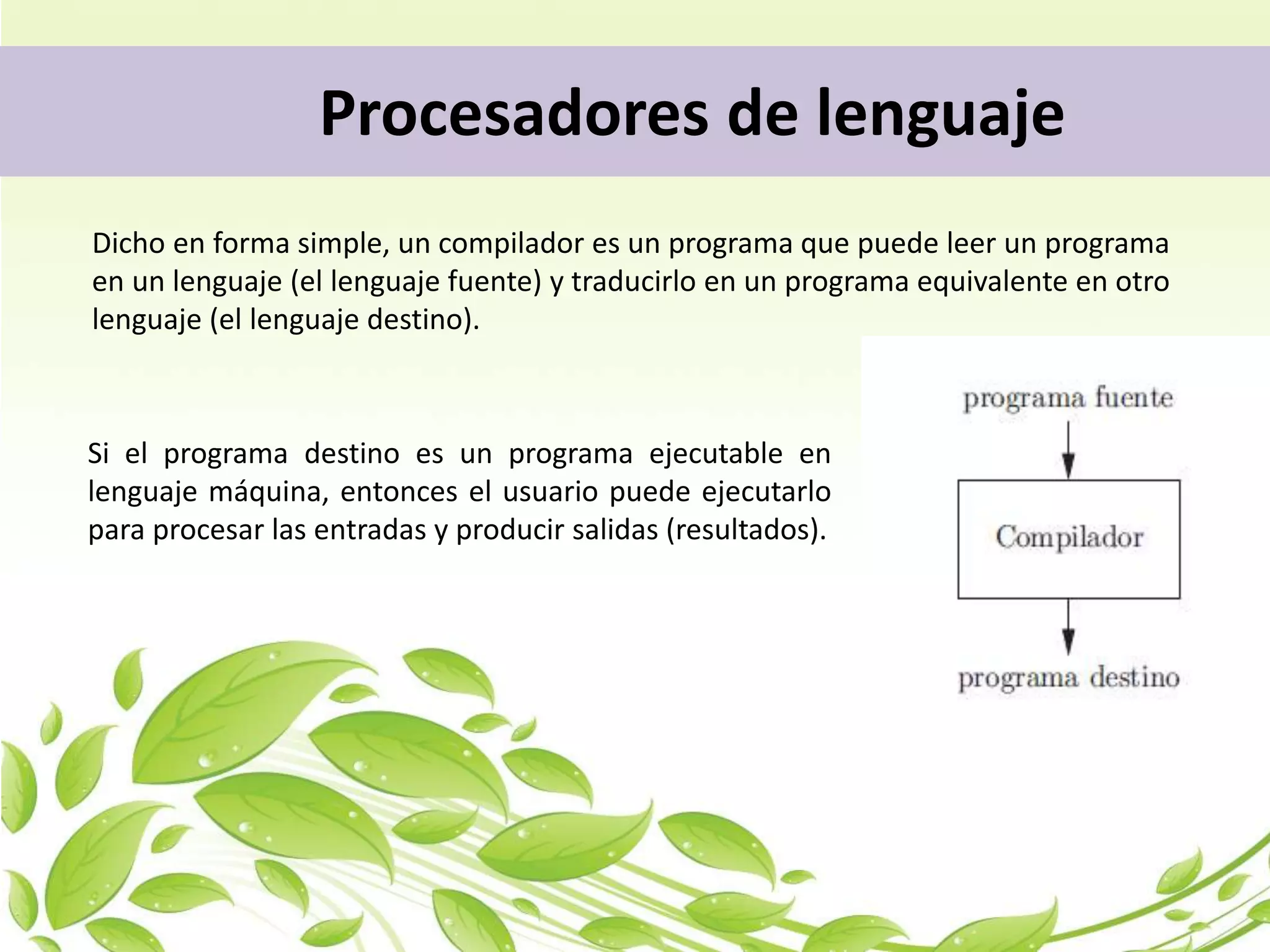 Tipos de gramatica y arboles de derivacion | PPTX