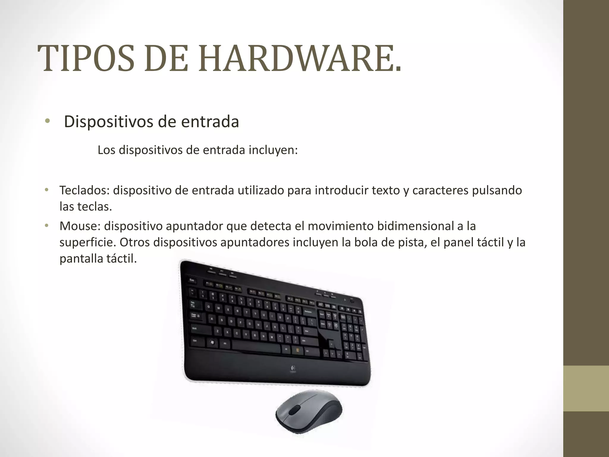 Tipos de hardware | PPT