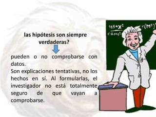 Tipos de hipotesis | PPTX