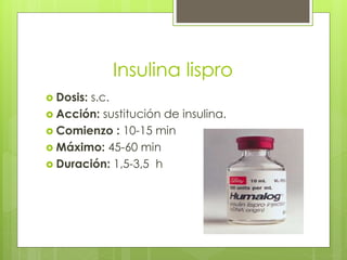 Tipos de insulinas | PPT